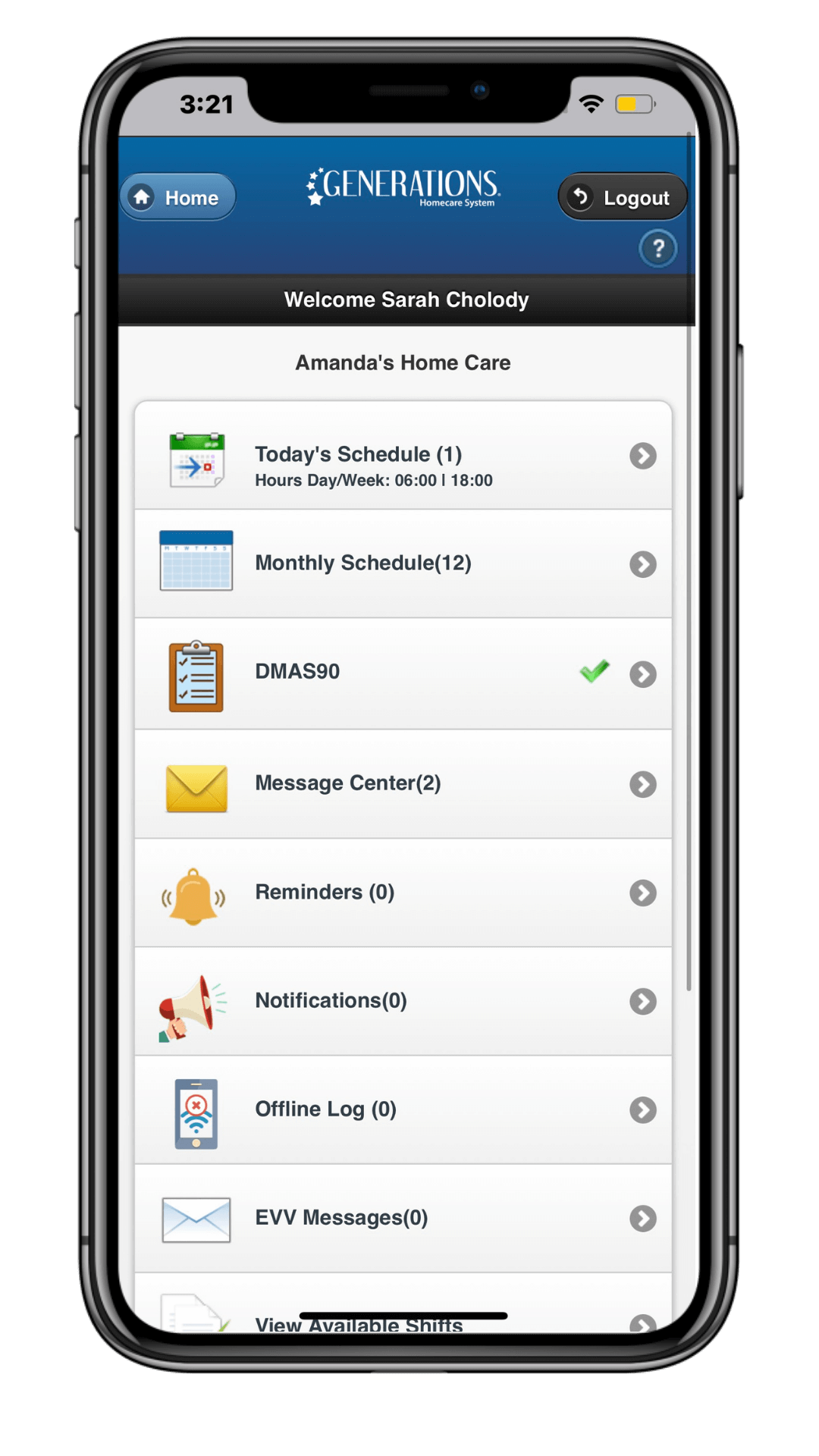 Simplify Client & Caregiver Management with Generations