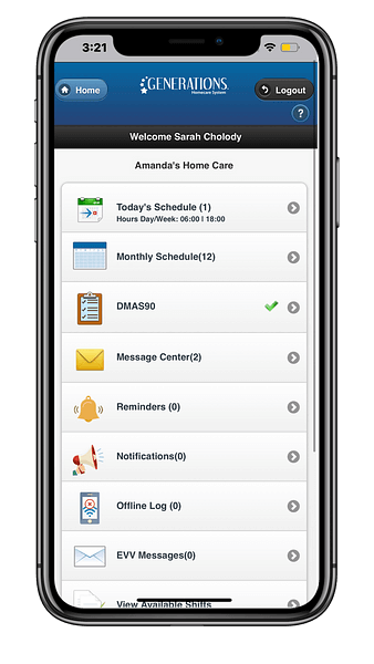 Homecare Portal for Caregivers and Caregiving Clients | Generations